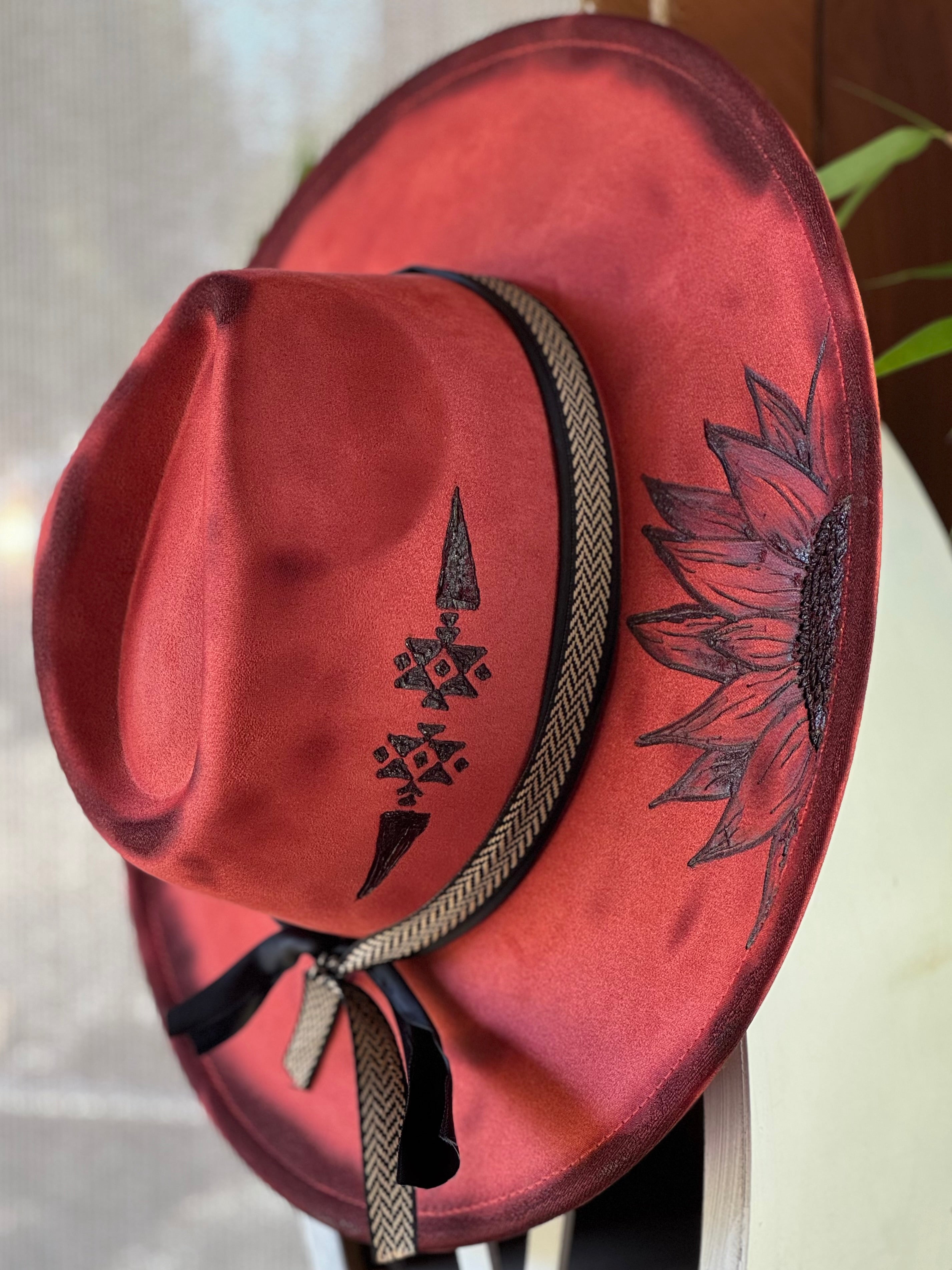 Crimson Bloom – HoneyBee Hat Co.